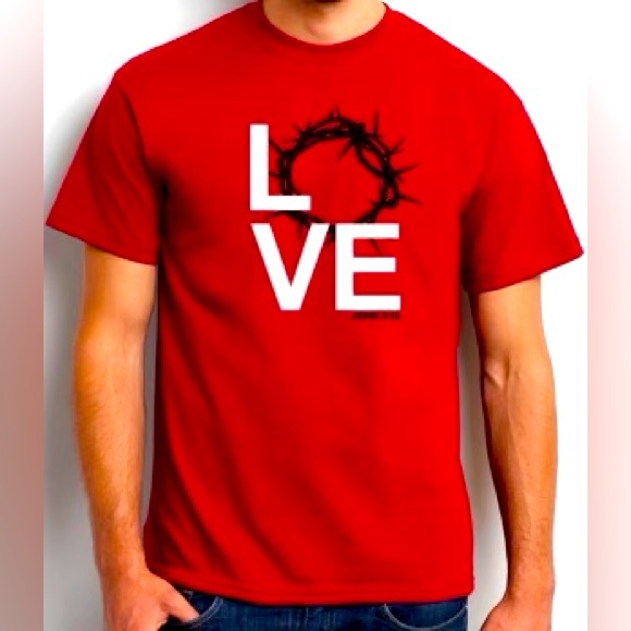 Shirts | Jesus Love Thorn Crown Christian Clothing Line Unisex Menwomen ...